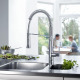 Grohe K7 — Mitigeur de cuisine avec douchette professionnelle 360 ...