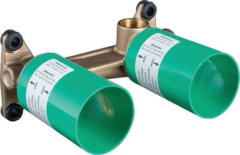 Hansgrohe Metropol Set Mitigeur lavabo encastré mural Noir chromé ...