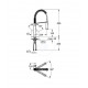 Grohe K7 — Mitigeur de cuisine avec douchette professionnelle 360 ...
