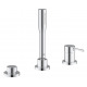 Grohe Essence - combinaison de bain 3 trous, chrome (19976001) - Livea ...