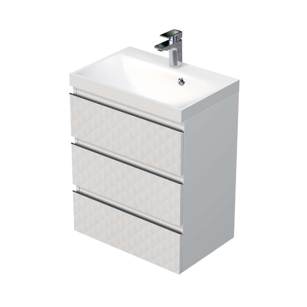 Swiss Aqua Technologies Cube Way 60x71x40 cm meuble de salle de bain ...